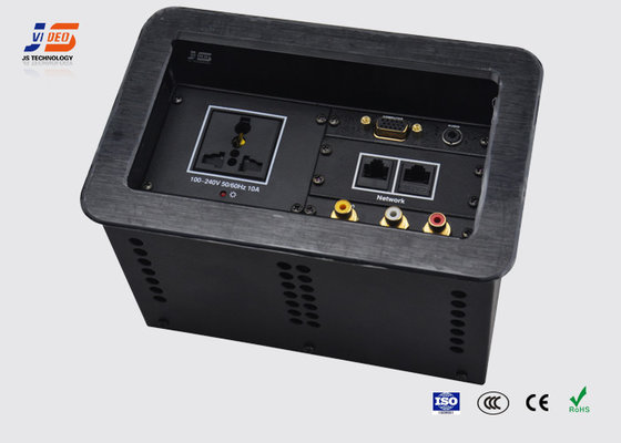 Coffret de table de câble avec le réseau de HDMI USB, prise de SA