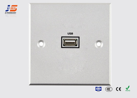 Un plat de mur multi de médias de charge d'USB pour le home cinéma, joint de soudure
