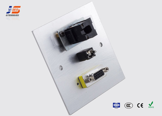 Plat de mur multi de médias de sablage argenté pour le réseau audio stéréo du VGA