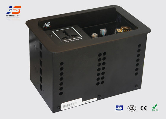 Coffret de table de ports de HDMI RJ45 USB VGA pour le Tableau de conférence