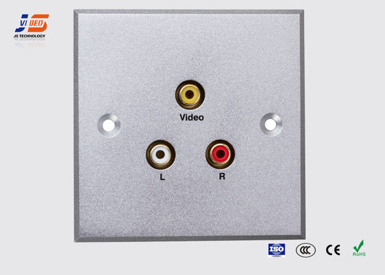 Plat de mur multi audio et visuel composé de médias, mur de débouché électrique