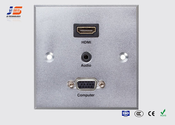 Plat de mur multi de dissimulation de médias avec le panneau visuel analogue et de Digital VGA HDMI