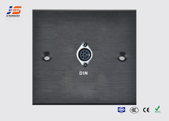 Plat de mur en aluminium de multimédia de haute catégorie pour un connecteur de vacarme
