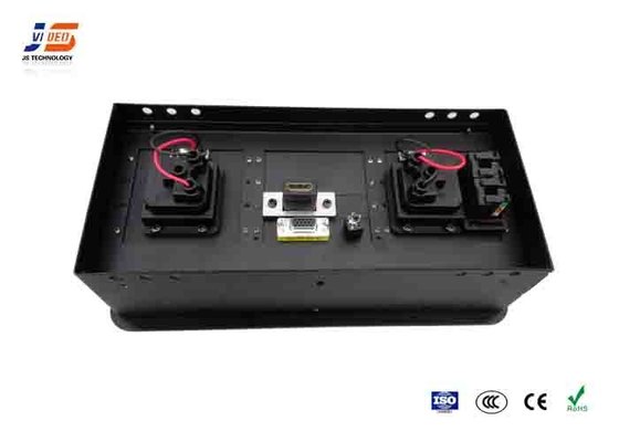 Prise de débouché de système Electric Power et boîte visuelles audio de prise de câble