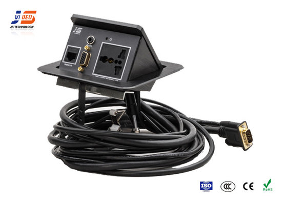 Audio a livello di USB della piastra frontale di VGA della scatola di collegamento di multimedia dell'incavo del supporto