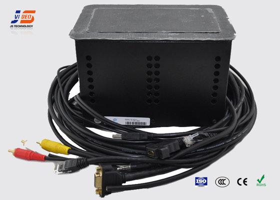 Prise de puissance coulissante électrique de boîte de table d'interconnexion d'USB avec le débouché de prise