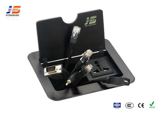 Coffret de table de pièce multifonctionnelle, boîte électrique multimédia de plancher de débouchés