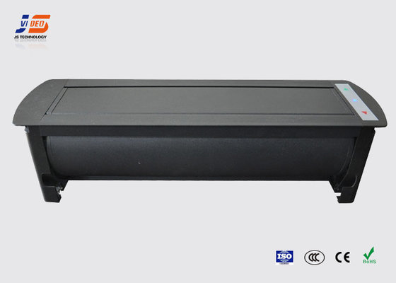 Interface visuelle audio de coffret de prise électrique de table en aluminium de secousse