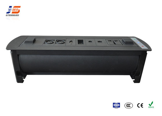 Incavo da tavolino da tavolo motorizzato alla moda di avoirdupois della presa di corrente con USB VGA