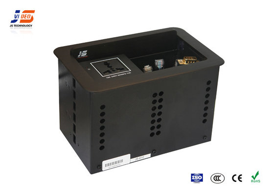 Le débouché de câble de bureau de VGA avec le couvercle/puissance de glissière faciles se réunissent et commode