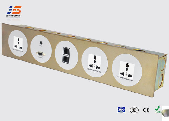 Boîte d'interconnexion d'installation de mur, réseau universel d'audio d'ordinateur de prise de courant
