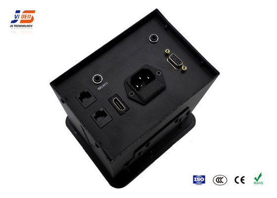 Prise de table en aluminium de dessus de Tableau de courant alternatif de VGA HDMI de boîte d'interconnexion