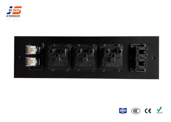 Prise 220V de courant alternatif De coffret de Tableau de conférence d'alliage d'aluminium