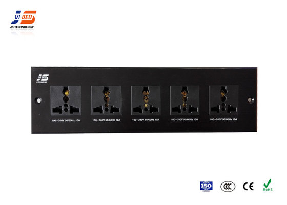 Coffret adapté aux besoins du client de multimédia, prise murale d'USB de réseau de VGA