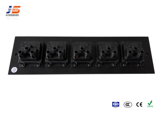 Prise de bureau en aluminium de poids du commerce de coffret de Tableau de conférence avec USB VGA