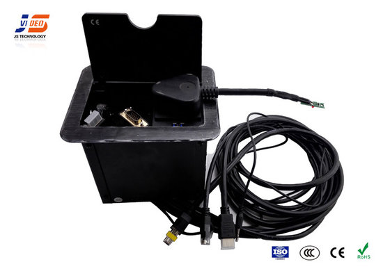 Boîte affleurante de médias d'USB de dessus de Tableau de coffret de Tableau de conférence de débouché de prise de bâti