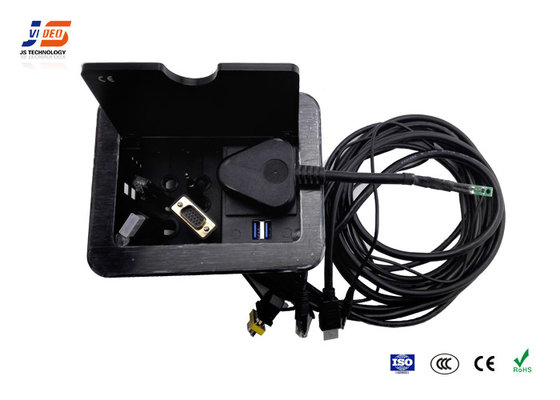 Boîte affleurante de médias d'USB de dessus de Tableau de coffret de Tableau de conférence de débouché de prise de bâti