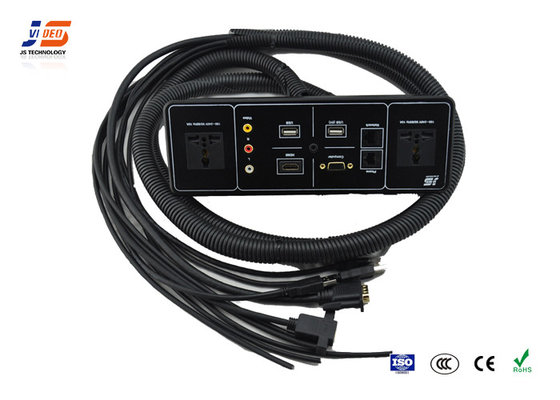 Canon isolant encastré de bureau de données de débouché de bureau universel avec RJ45 USB