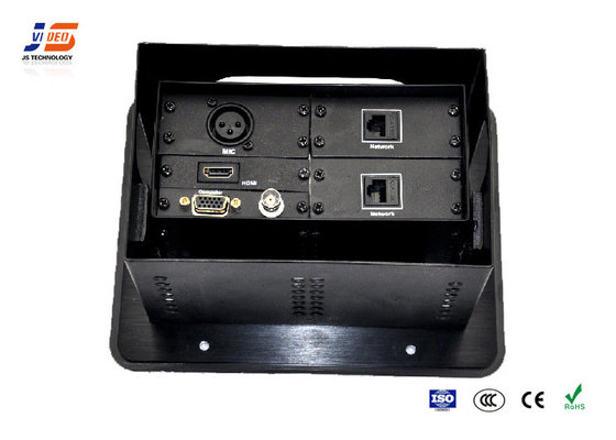 Pin en aluminium HD VGA de la boîte 15 de médias d'USB de dessus de Tableau de puissance de boîte de prise