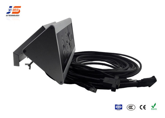 Téléphone du chat 6 de la prise RJ45 de Tableau/prise multifonctionnels en aluminium de données