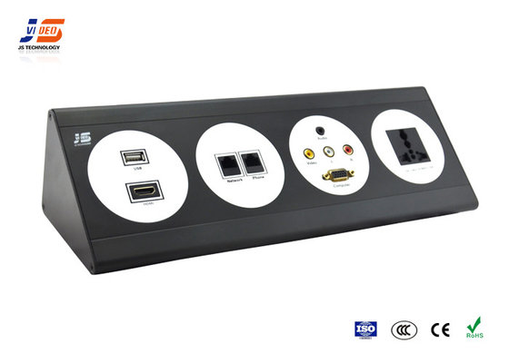 Débouché puissant de câble de bureau, prise de table électrique et Usb Rg45 de prise