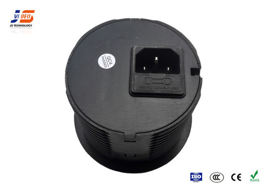 Plastique noir de mini à C.A. USB de boîte de médias d'Usb de dessus de Tableau débouchés de bureau