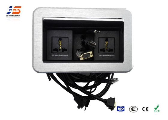 Incavo elettrico USB 220V dell'audio RJ45 Media Player TV scatola di VGA