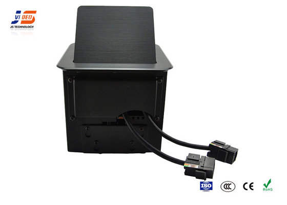 Débouché de table en aluminium de Tableau de coffret avec la puissance d'universel d'USB RJ45