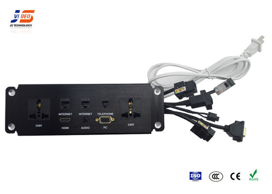 Prise de prise de puissance d'hôtel avec le téléphone HDMI 3.5mm Jack de l'Internet RJ45