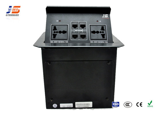 Boîte de table d'interconnexion de prise universelle avec le réseau Rj11 pour la salle de conférence