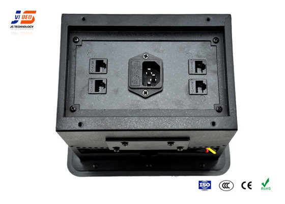 Boîte de table d'interconnexion de prise universelle avec le réseau Rj11 pour la salle de conférence