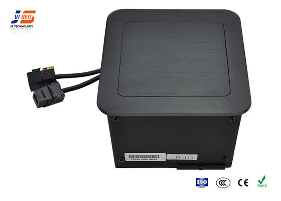 La boîte de table d'interconnexion d'ordinateur avec le RJ45 met en communication, coffret de table