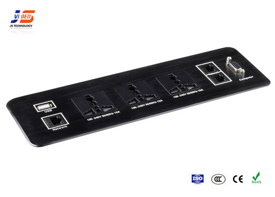 Le coffret de Tableau de conférence de multimédia, réseau d'USB/téléphone se relient