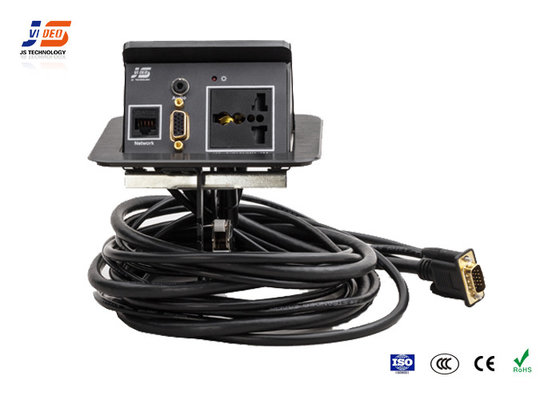 La boîte de table noire d'interconnexion, sautent la prise de courant de la prise RJ45