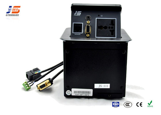 La boîte de table noire d'interconnexion, sautent la prise de courant de la prise RJ45