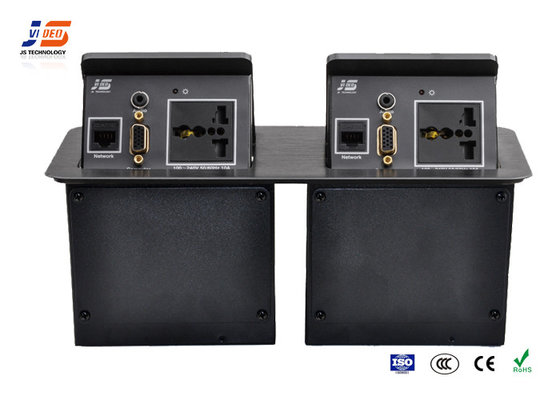 Inclinaison électrique vers le haut de coffret de Tableau de conférence, 15 Pin HD VGA 220V
