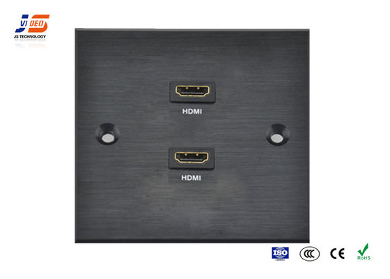 Débouché de plat de mur de Hdmi VGA de multimédia pour l'hôtel/salle de conférence