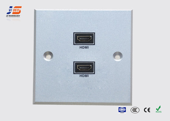 Débouché de plat de mur de Hdmi VGA de multimédia pour l'hôtel/salle de conférence