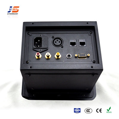 Sautez le débouché en aluminium de la prise RJ45 de dessus de Tableau de coffret de Tableau de conférence