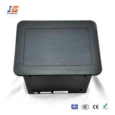 Sautez le débouché en aluminium de la prise RJ45 de dessus de Tableau de coffret de Tableau de conférence
