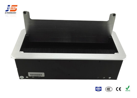 Coffret de table en aluminium, courant alternatif Pour la puissance de bureau et connexion de données