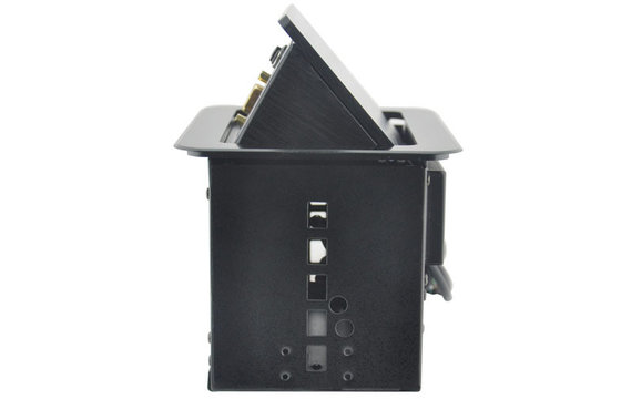 Boîte de table d'interconnexion de prise allemande, ports de bureau d'USB VGA RCA de prise