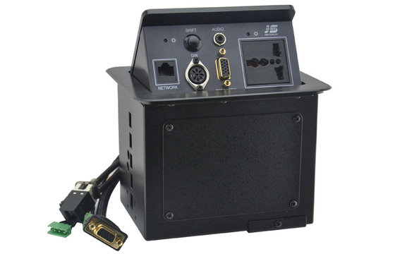 Boîte de table d'interconnexion de gestion de câble, débouché de prise de bâti de Tableau