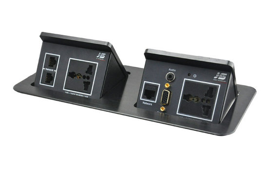 Prise visuelle à C.A. d'interconnexion de prise de Tableau d'ordinateur de table de la boîte HDMI