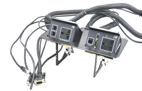 Prise visuelle à C.A. d'interconnexion de prise de Tableau d'ordinateur de table de la boîte HDMI