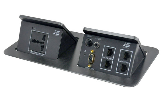 Boîte d'interconnexion de prise d'extension de puissance, débouché en aluminium