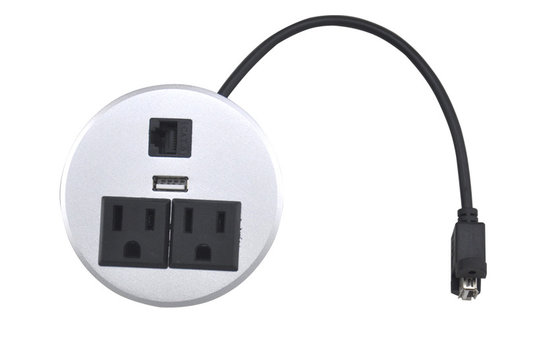Canon isolant de données de puissance d'USB de réseau à C.A.