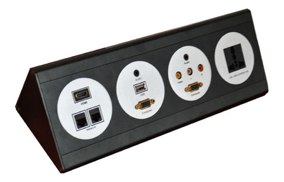 Bâti de bord de coffret de multimédia d'hôtel, poids du commerce/HDMI/USB 240 V