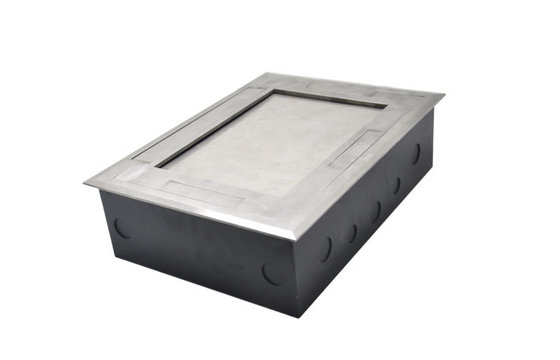 Boîte de plancher enfoncée par béton de plat de mur de multimédia avec des données audio