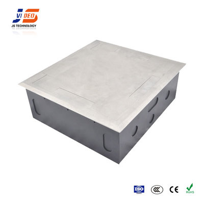 Boîte enfoncée de plancher d'acier inoxydable de 5mm pour le plancher en béton/panneau de plancher en bois